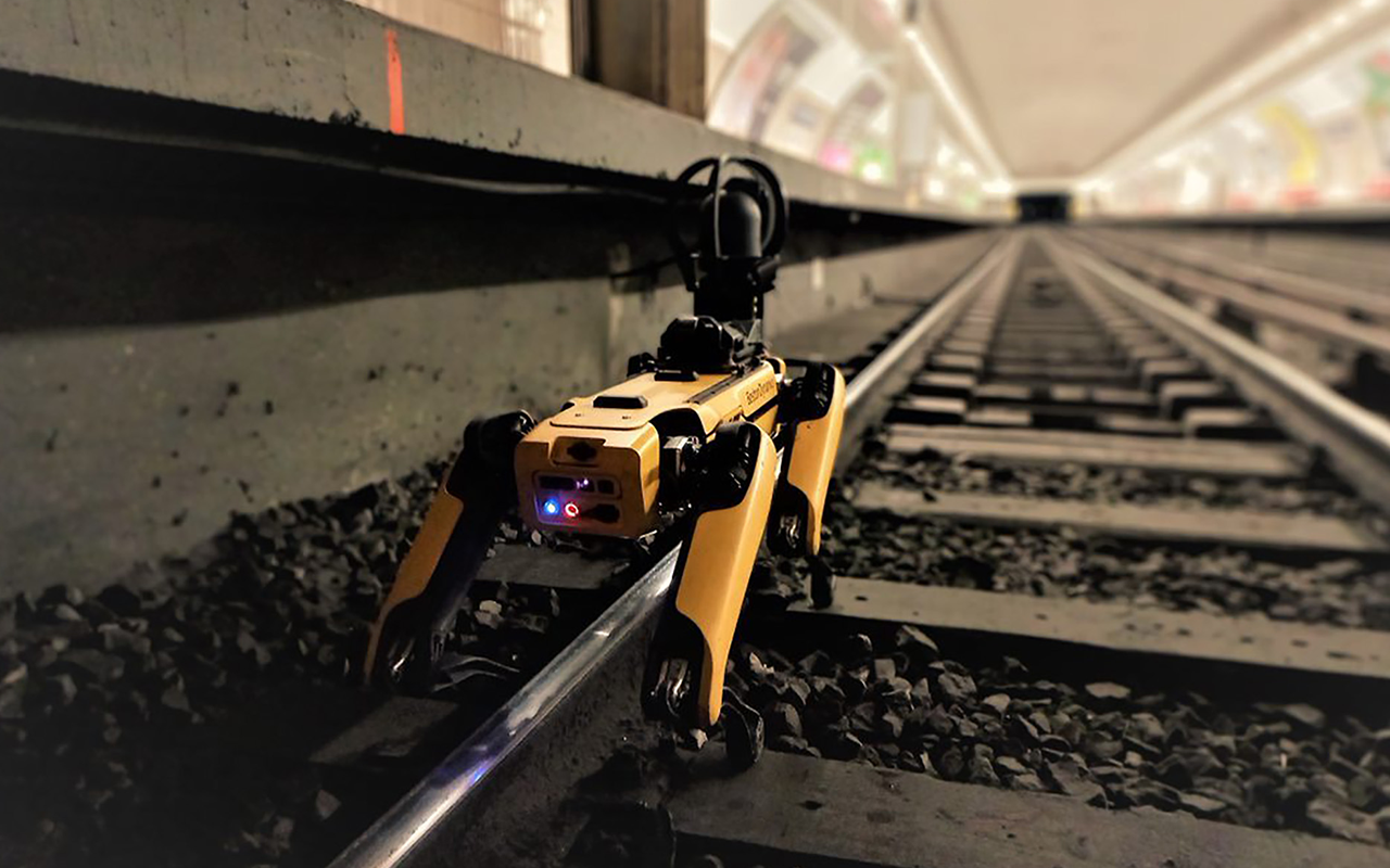 Discover our references with Spot, the four-legged robot